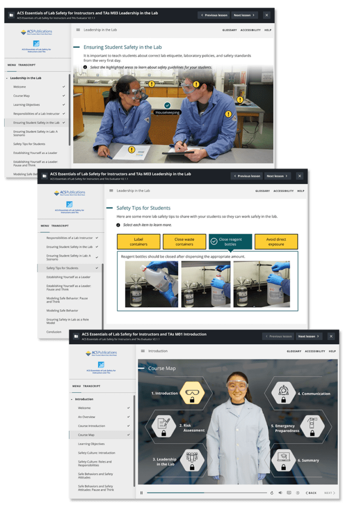 ACS Essentials of Lab Safety for Instructors and TAs