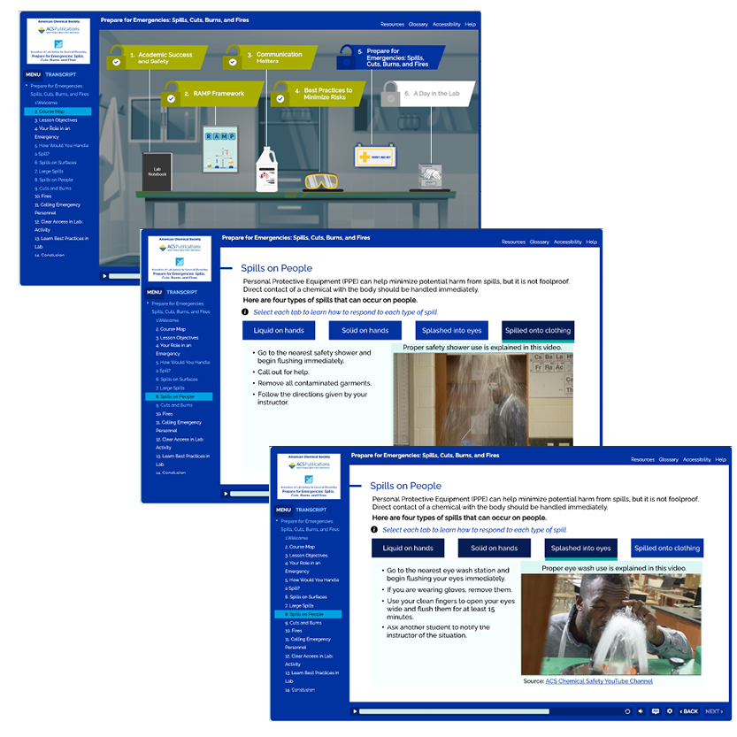 ACS Essentials of Lab Safety for General Chemistry - ACS Solutions Center